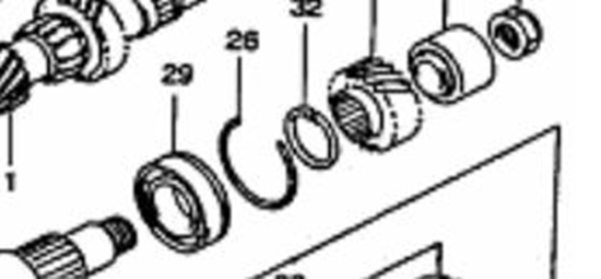 dfskparts.com - DFSK Parts Limited. Gearbox Centre Shaft Rear Bearing ...