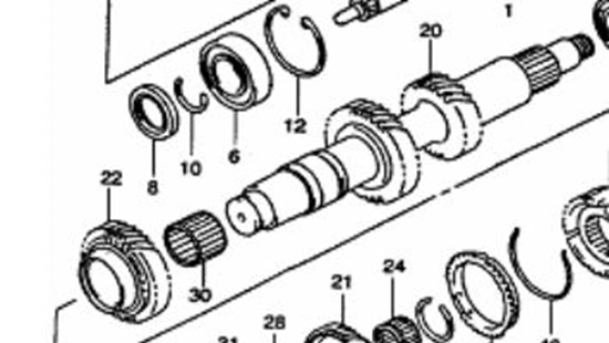 dfskparts.com - DFSK Parts Limited. Gearbox Input Shaft Front Bearing ...