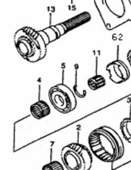 dfskparts.com - DFSK Parts Limited. Gearbox Input Shaft Rear Bearing ...
