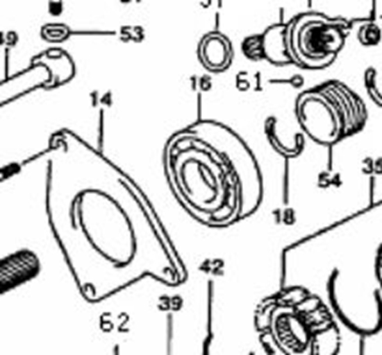 dfskparts.com - DFSK Parts Limited. Gearbox Ouput Shaft Front Bearing ...