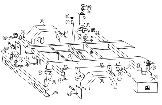 LoadHopperParts.com - DFSK Parts Limited. Cucini 3 Way Tipper Parts
